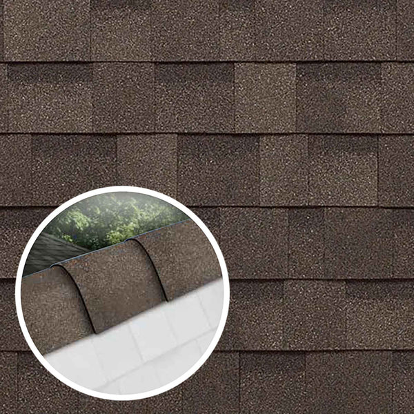 Hip and Ridge 12 Cap Shingles, Driftwood - GAGNON - La Grande Quincaillerie