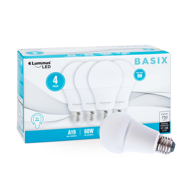 A19 Warm White Light of 2,700 K with Neutral Daylight of 5,000K - Pack ...