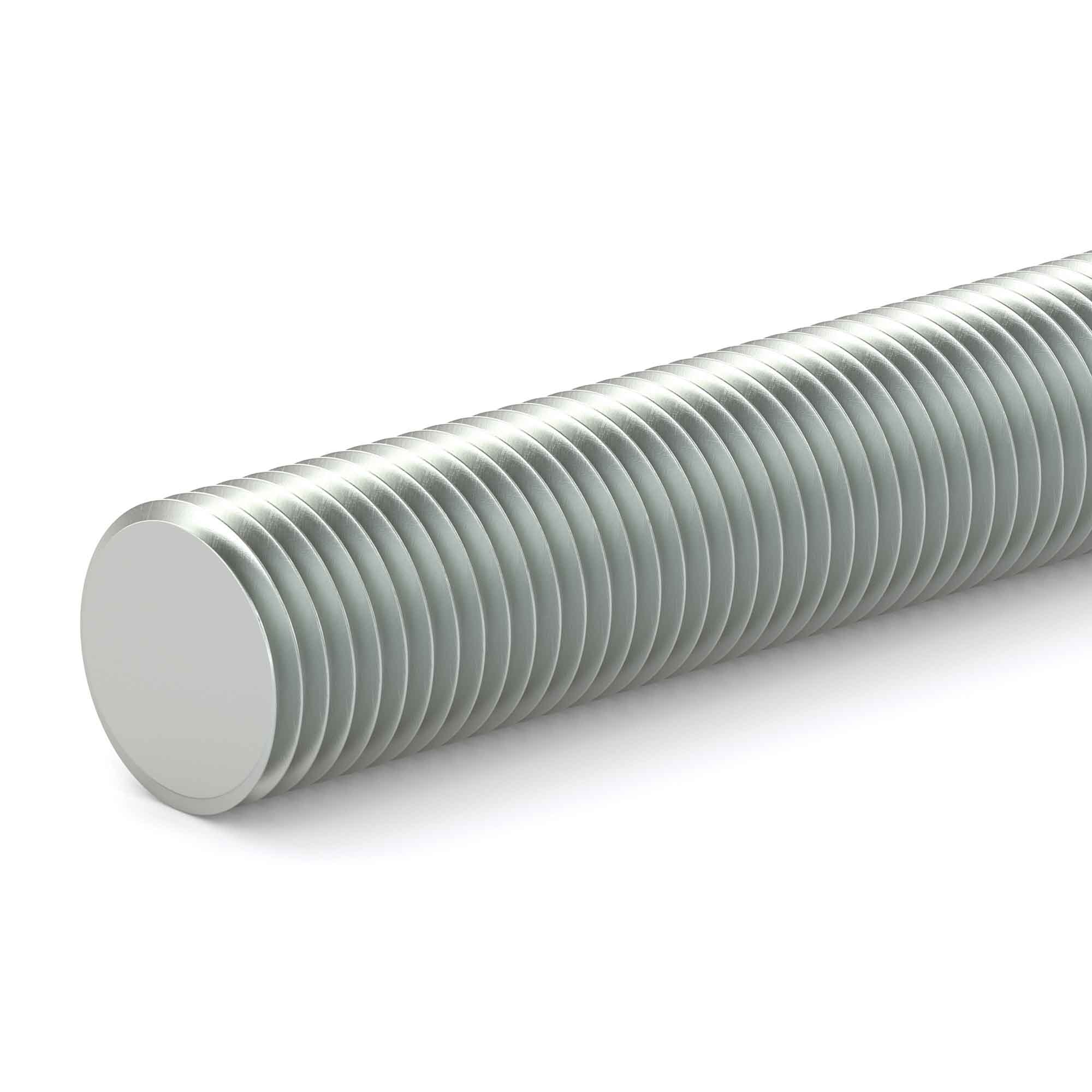 Threaded Rod in Zinc-Plated Steel, 3/8'' x 12'' - GAGNON - La Grande ...