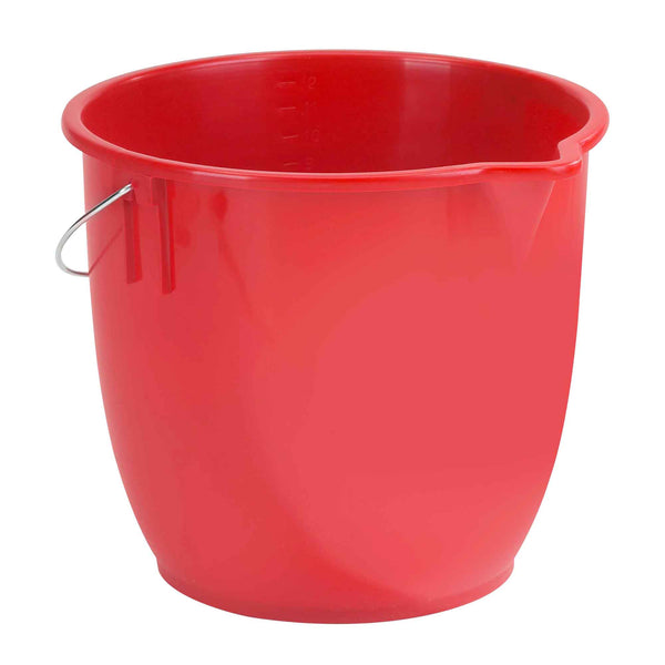 Round Bucket Red, 12 L - GAGNON - La Grande Quincaillerie