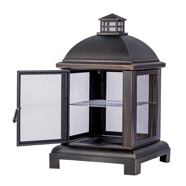 Foyer d'extérieur Theros, 23,6'' x 23,6'' x 39,4'' - GAGNON - La Grande ...