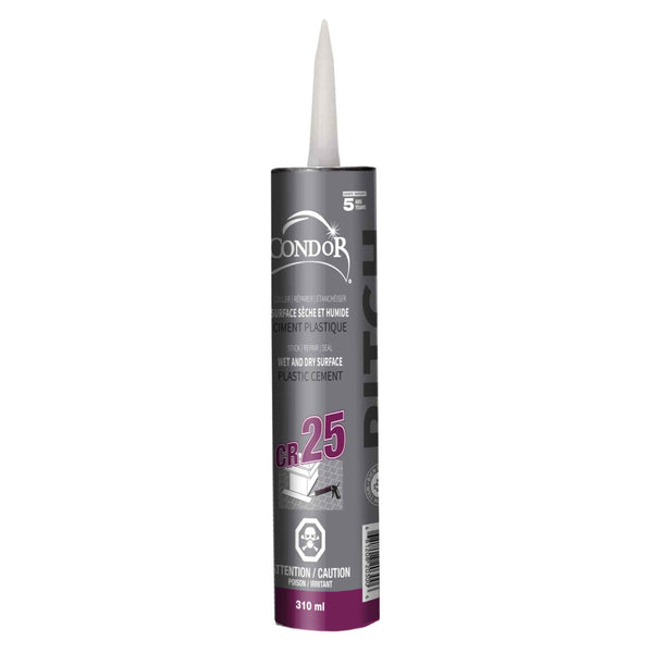 Ciment plastique à multi-usages pour surface sèche ou humide CR 25, 31 ...