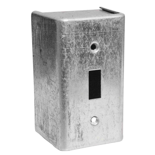 Rectangular Surface Electrical Box for (1) Toggle Switch, 2-1/8'' Deep ...