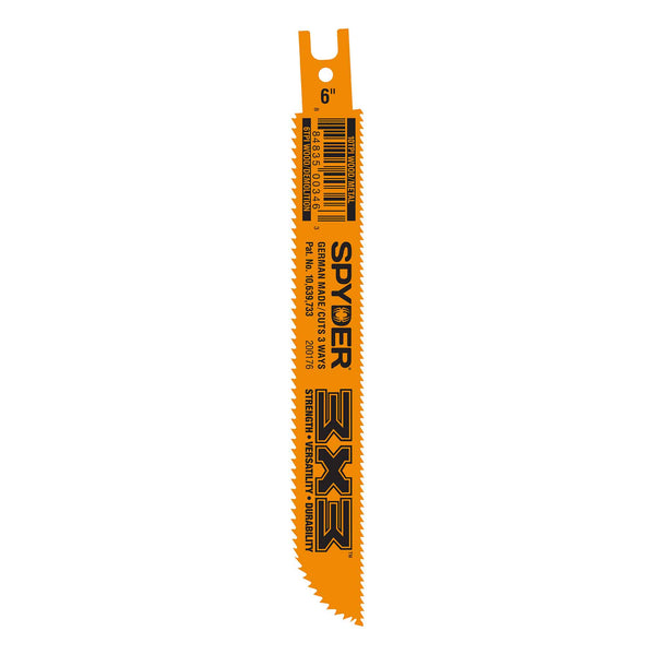 Double-Sided Reciprocating Saw Blade of 6/10 TPI, 6" - GAGNON - La ...